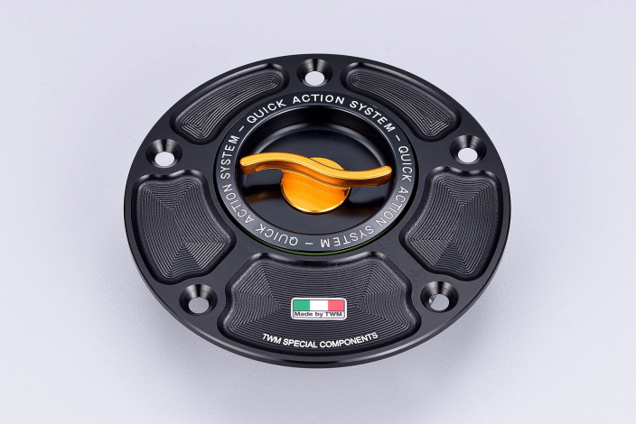 TWM CNC FUEL TANK CAPS ALUMINIUM | PARAGON MOTOR