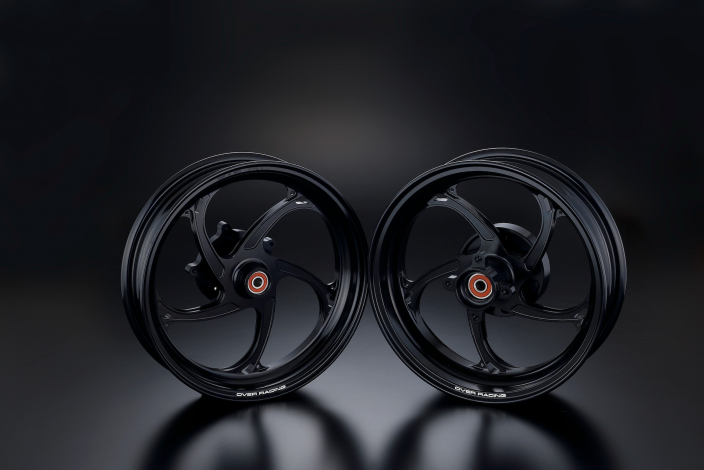 GP-V Wheel Set BLK 2.70/3.50-12 MONKEY125 ABS | PARAGON MOTOR